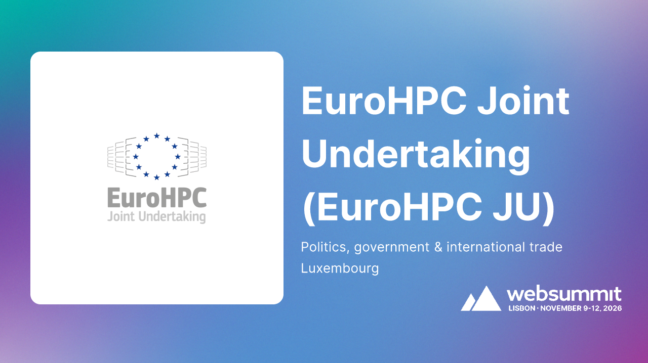 EuroHPC Joint Undertaking (EuroHPC JU) | Web Summit