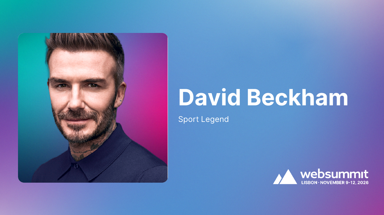 David Beckham | Web Summit