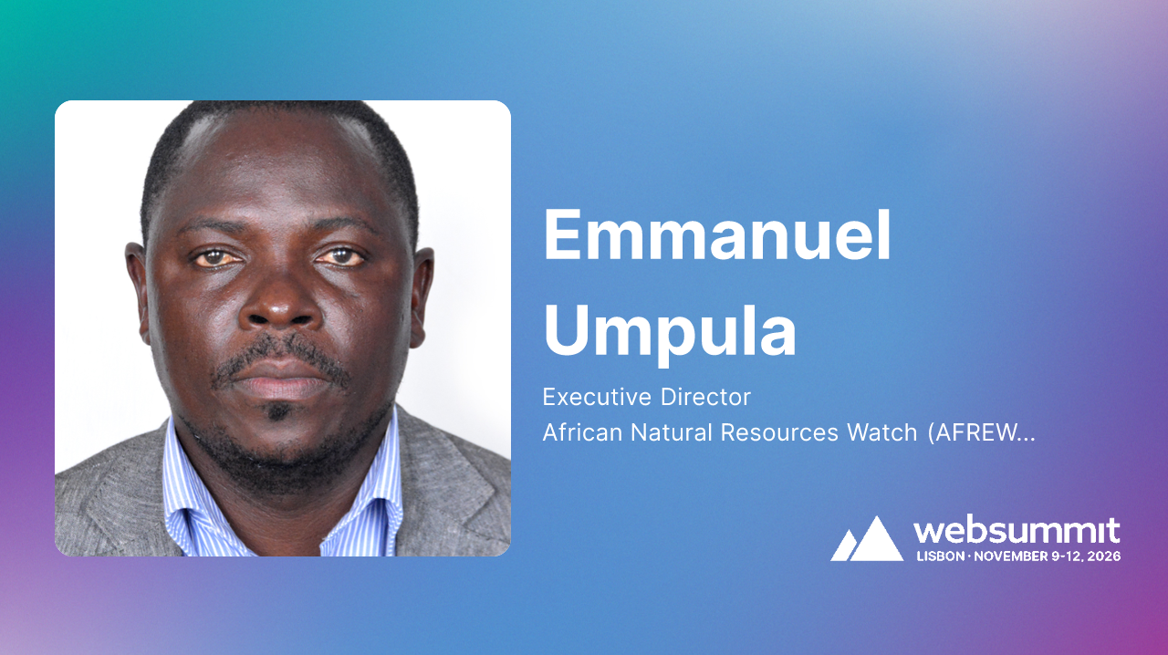 Emmanuel Umpula | Web Summit