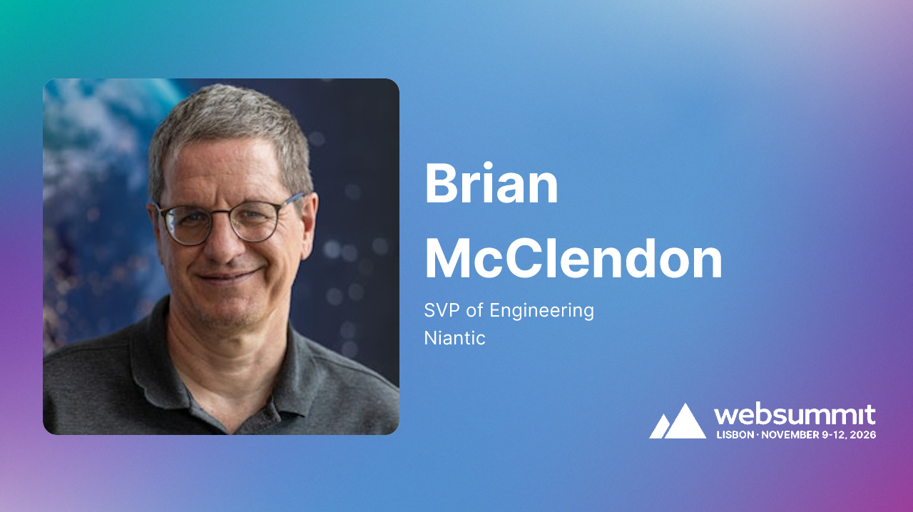 Brian McClendon | Web Summit