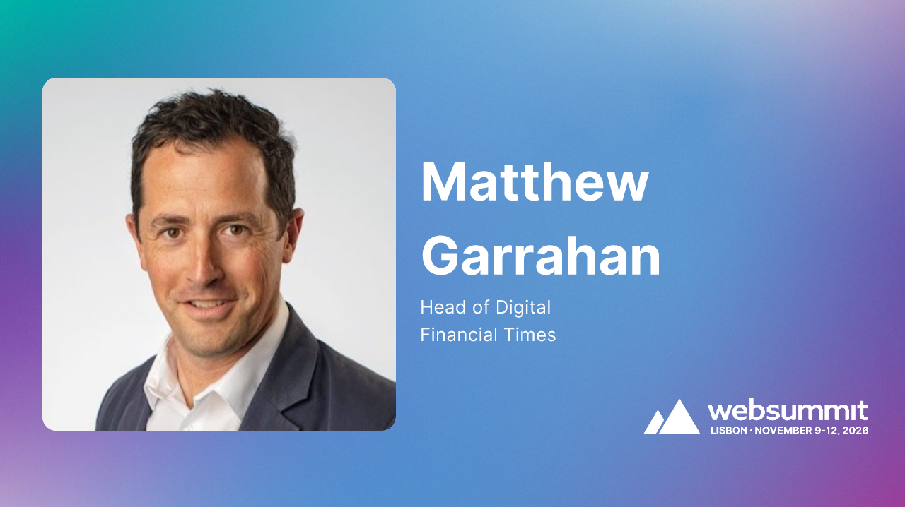 Matthew Garrahan | Web Summit
