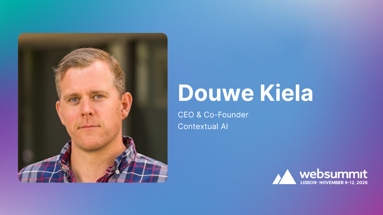 Douwe Kiela | Web Summit