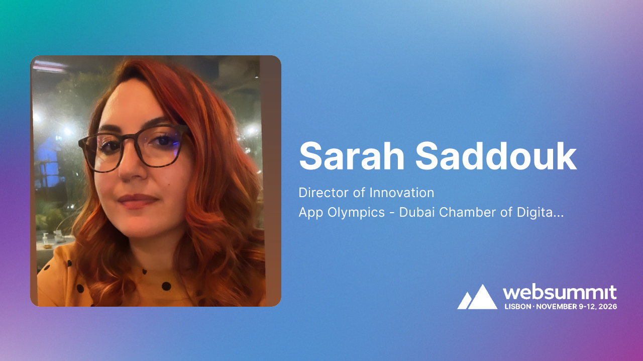 Sarah Saddouk | Web Summit