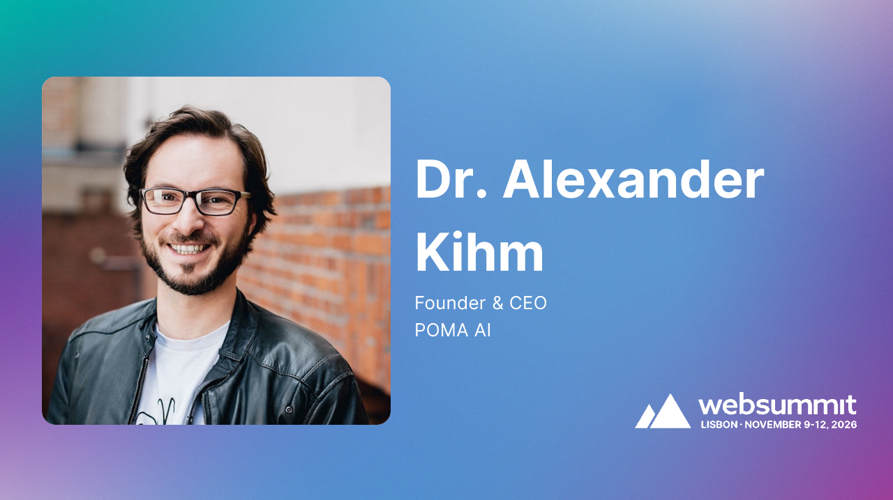 Dr. Alexander Kihm | Web Summit