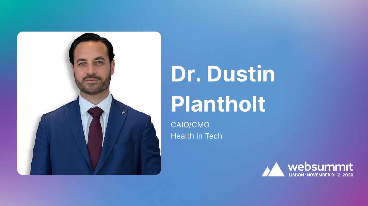 Dr. Dustin Plantholt | Web Summit