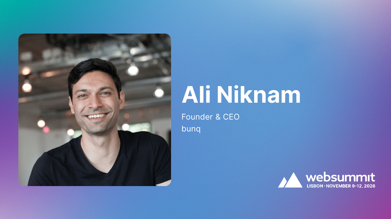 Ali Niknam | Web Summit