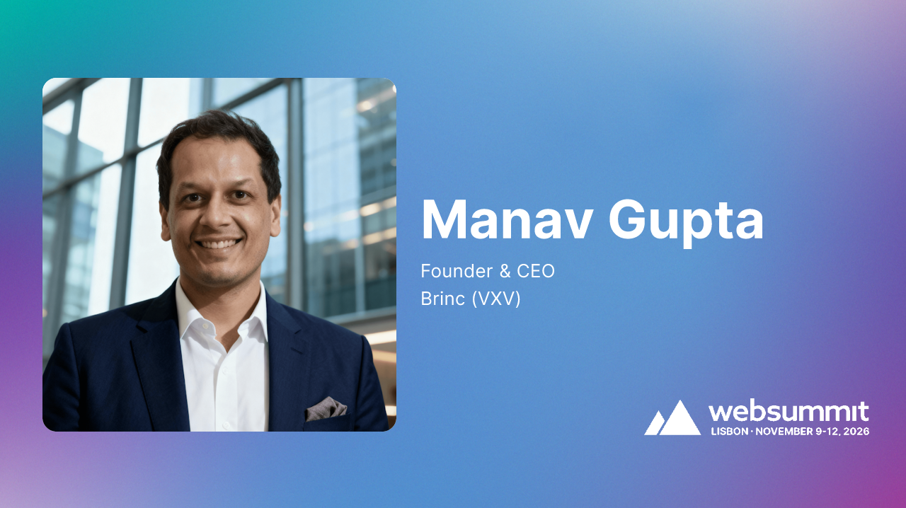 Manav Gupta | Web Summit