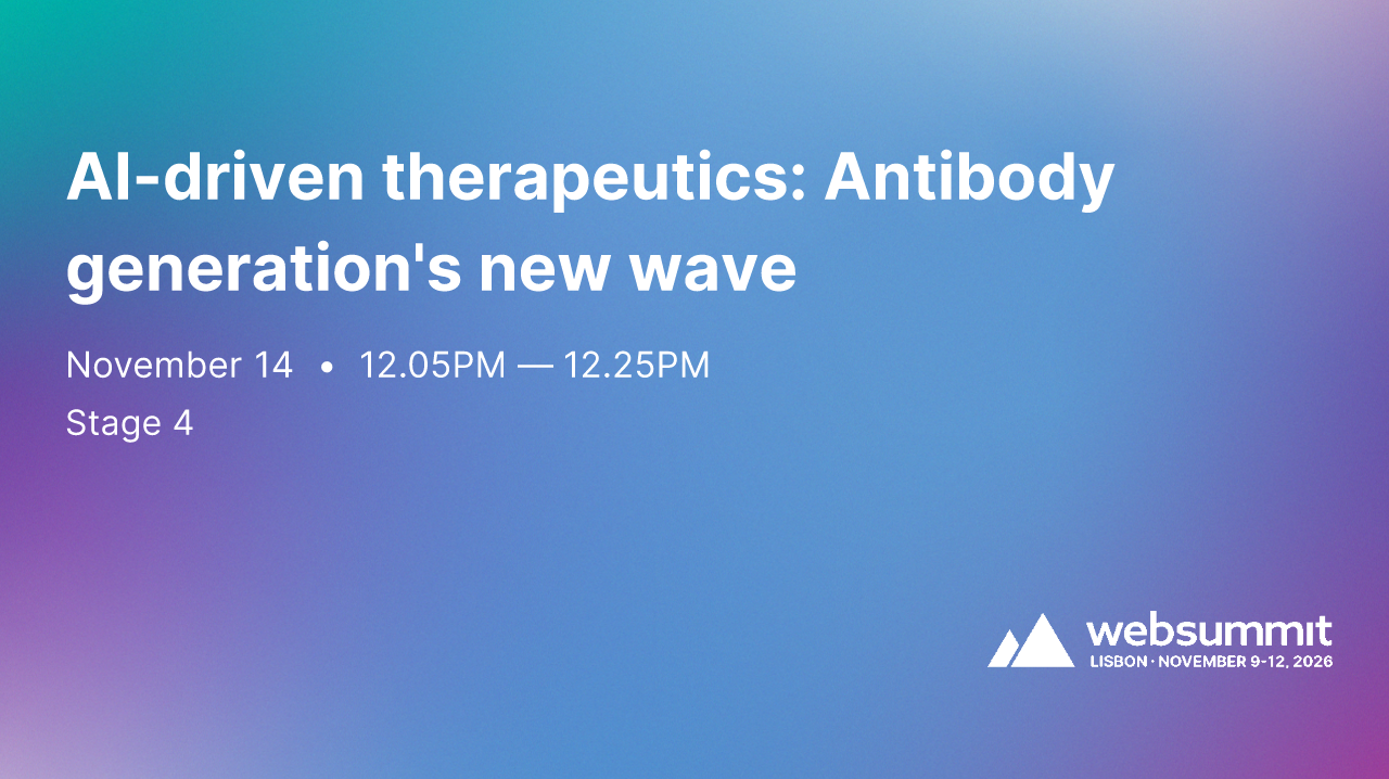 AI-driven therapeutics: Antibody generation's new wave | Web Summit