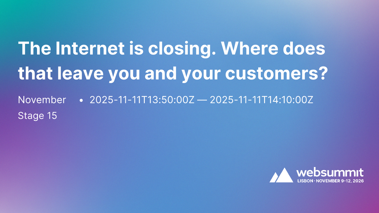 The Internet is closing. Where does that leave you and your customers ...