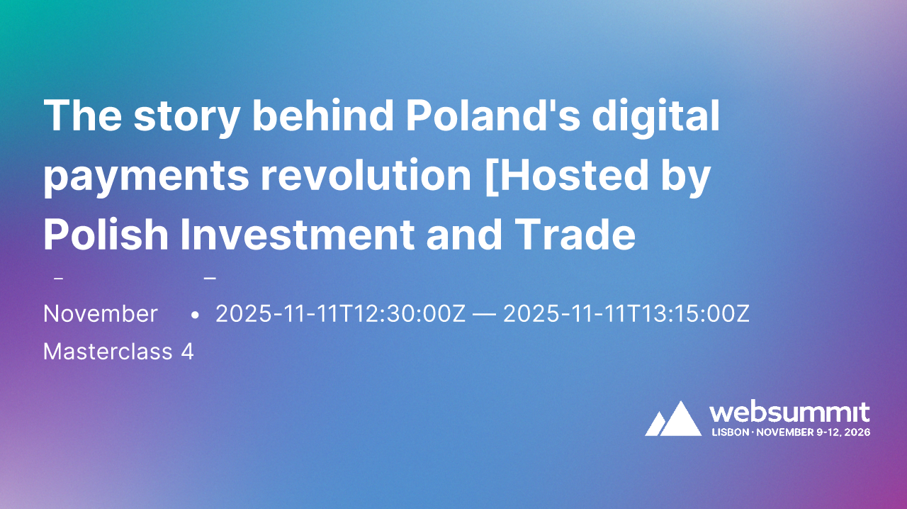 The story behind Poland's digital payments revolution [Hosted by Polish ...