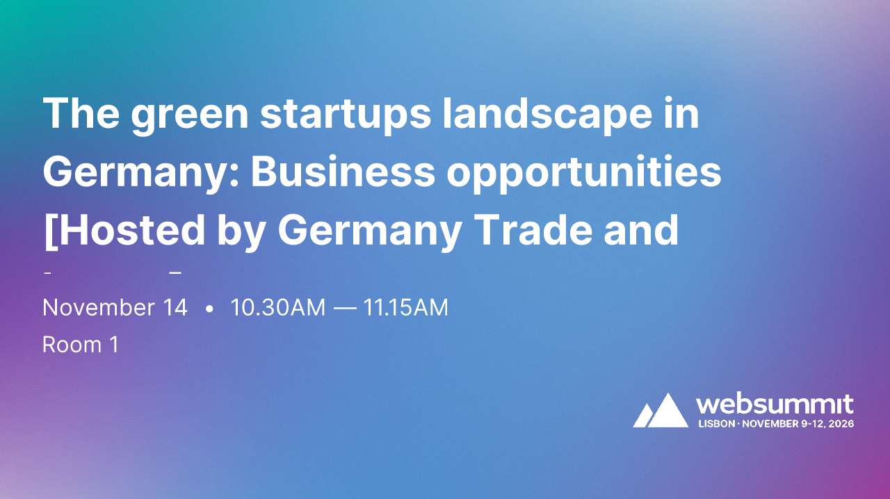 The green startups landscape in Germany: Business opportunities [Hosted ...